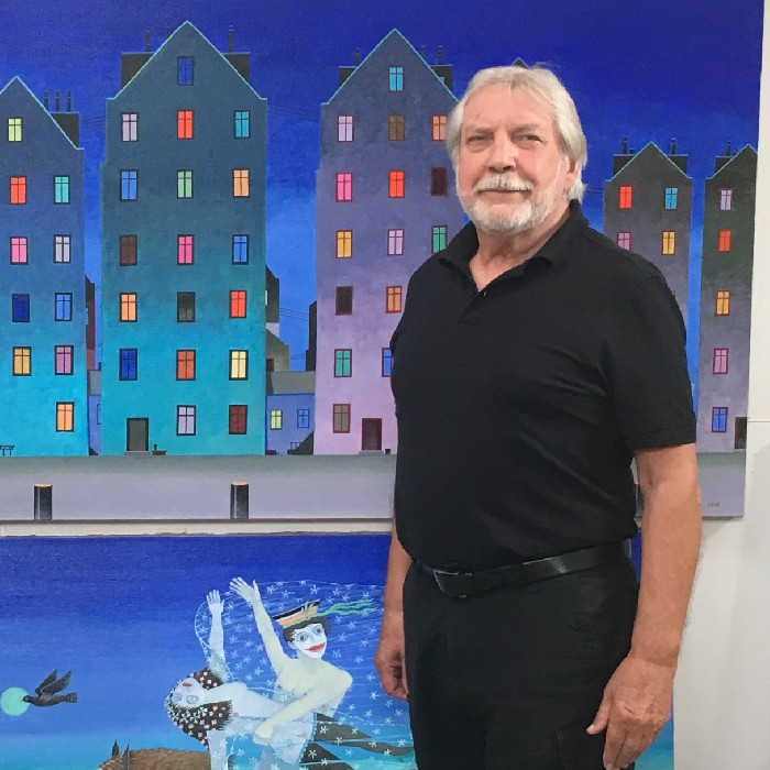 Jubileumsutstilling Jan Baker 85 år